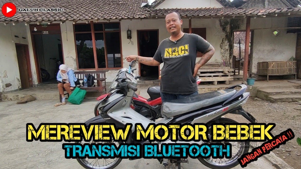 MOTOR BEBEK UNIK DENGAN TRANSMISI BLUTUT ⁉️MOTOR BEBEK TAPI MATIC ‼️ ...