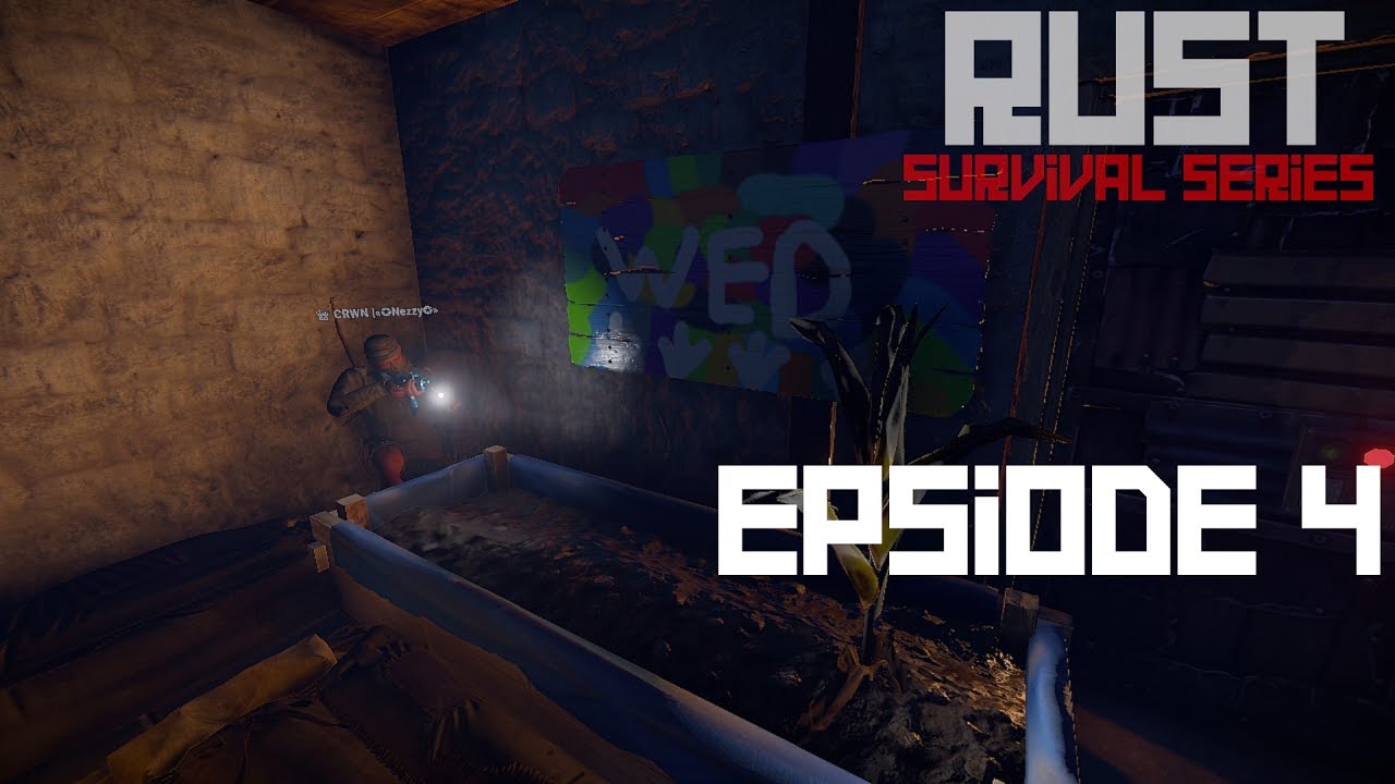 Lets Play RUST Episode 4 (Group Survival) Making the Hemp Farm!! - YouTube