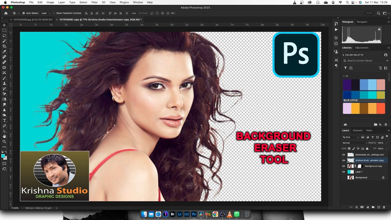 Background Eraser Tool From Quick Remove Background in Photoshop - YouTube