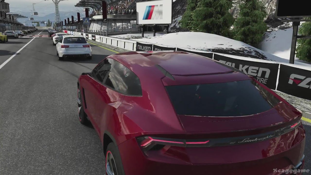 Forza Motorsport 6 - Bernese Alps Gameplay - Lamborghini Urus - 60 FPS ...