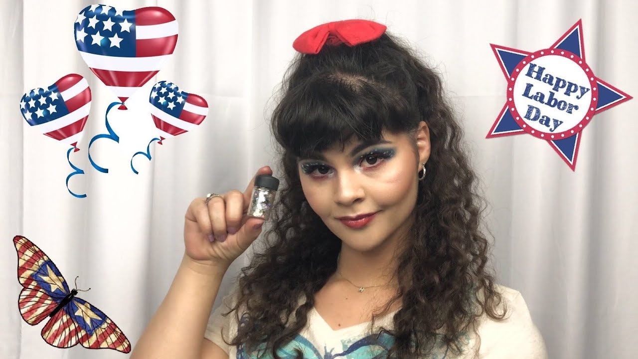 Labor Day Makeup Look - YouTube