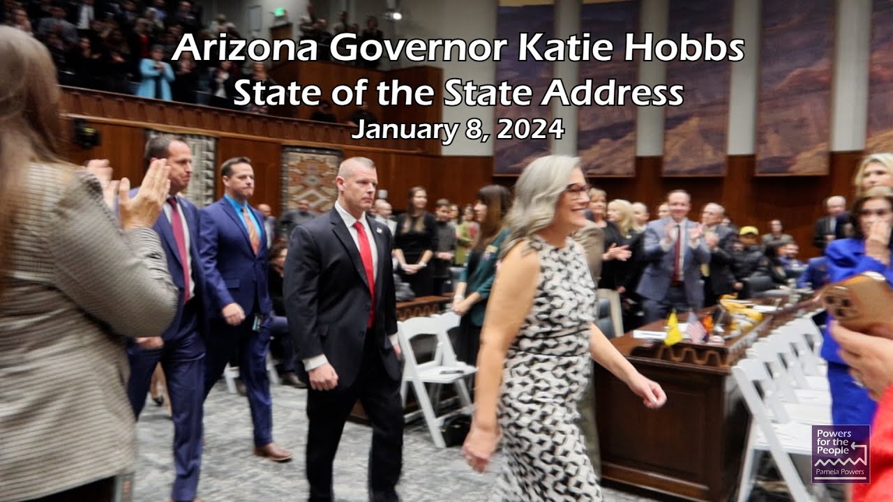 Arizona's Hobbs Delivers Wide-Ranging State of the State Address - YouTube