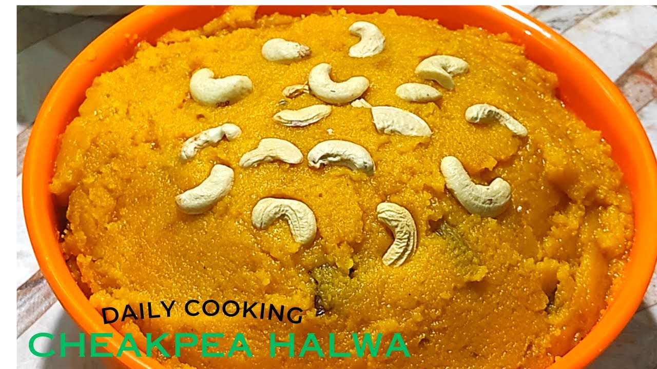 CHOLAR HALWA RECIPE | CHEAKPEA HALWA | CHANE DAAL HALWA | A SWEET ...