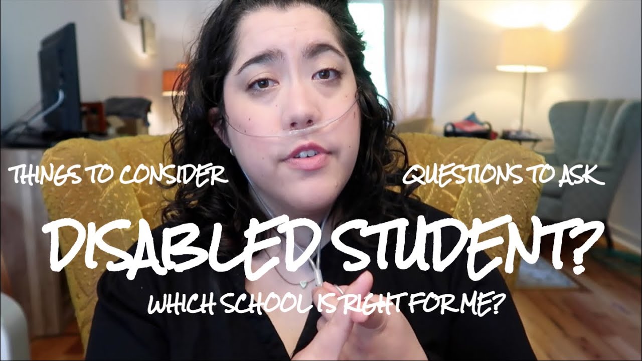 CHOOSING A GRADUATE PROGRAM - DISABLED STUDENT GUIDE - YouTube