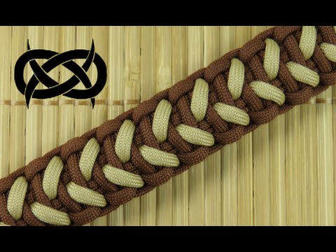 How to make a T.G. Solomon Bar Paracord Bracelet - YouTube
