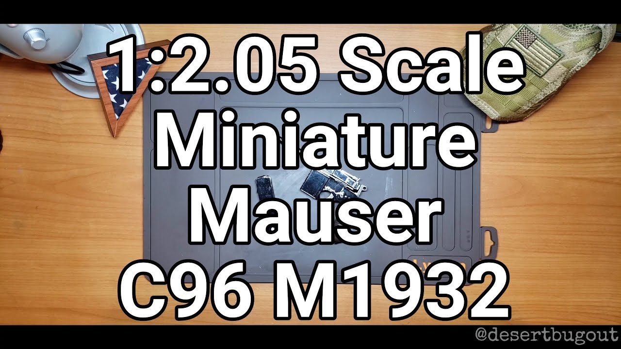 Miniature Guns: 1:2.05 Scale Mauser C96 M1932 - YouTube