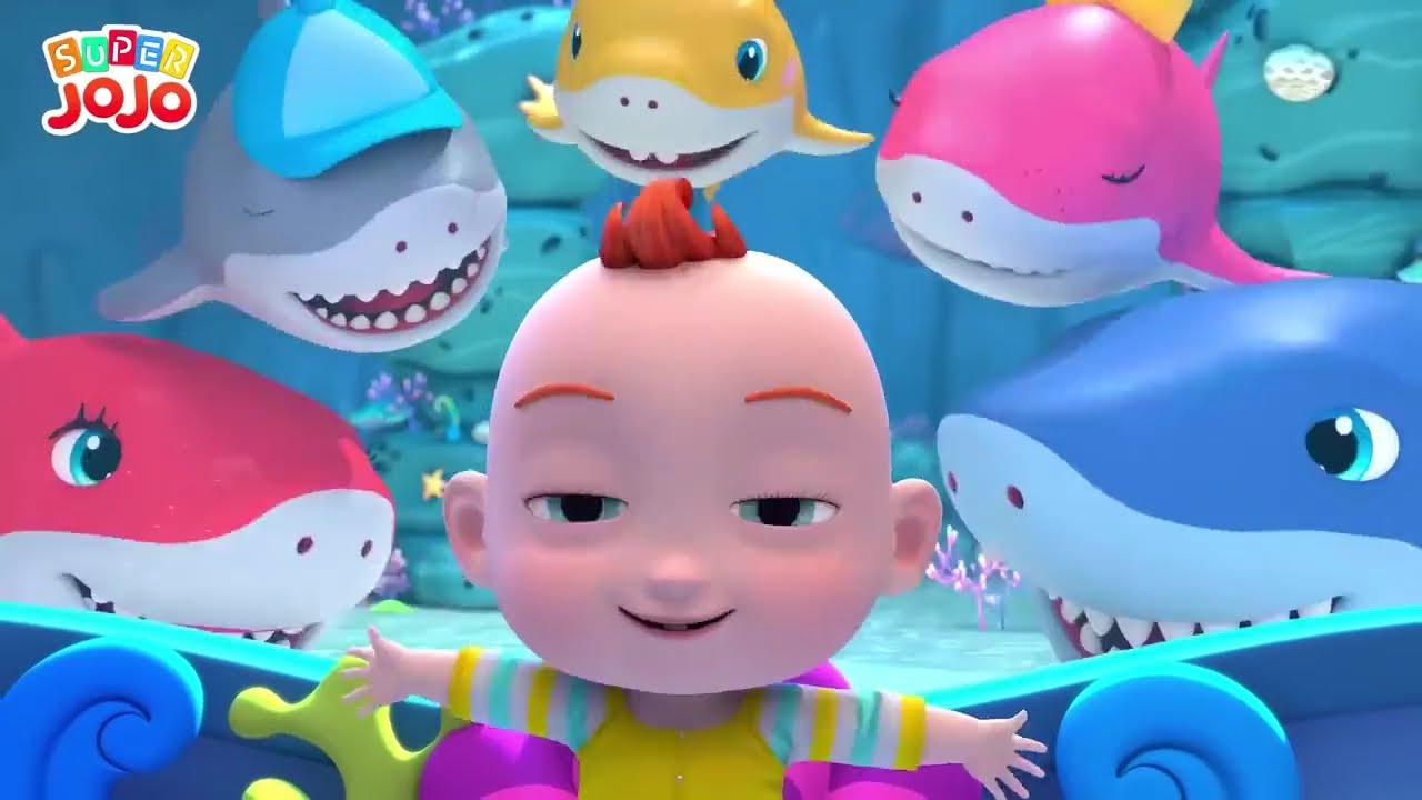 Super jojo | baby sharks dance | #superjojoindonesia - YouTube
