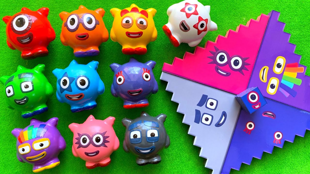 Looking for Numberblocks NEW 1 30 Squeeze Puzzle Tetris Shape | ASMR ...