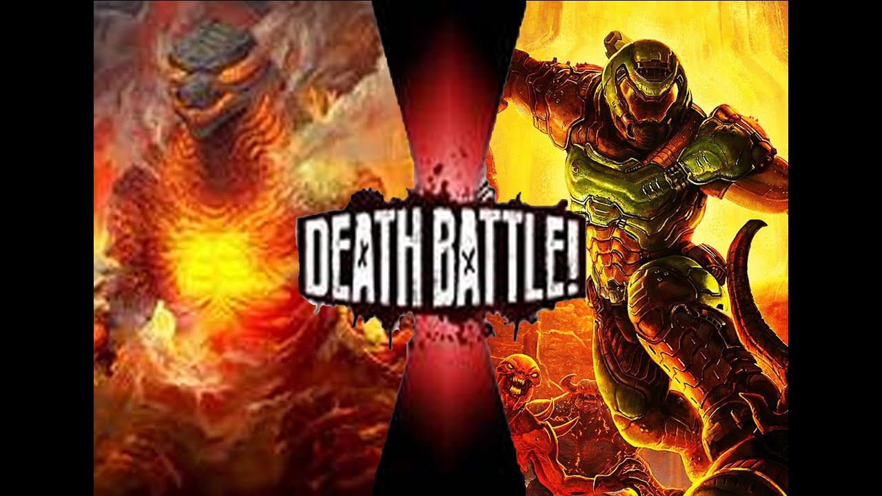Godzilla (Composite) vs Doomguy (Composite) (Godzilla vs Doom) (Fan ...