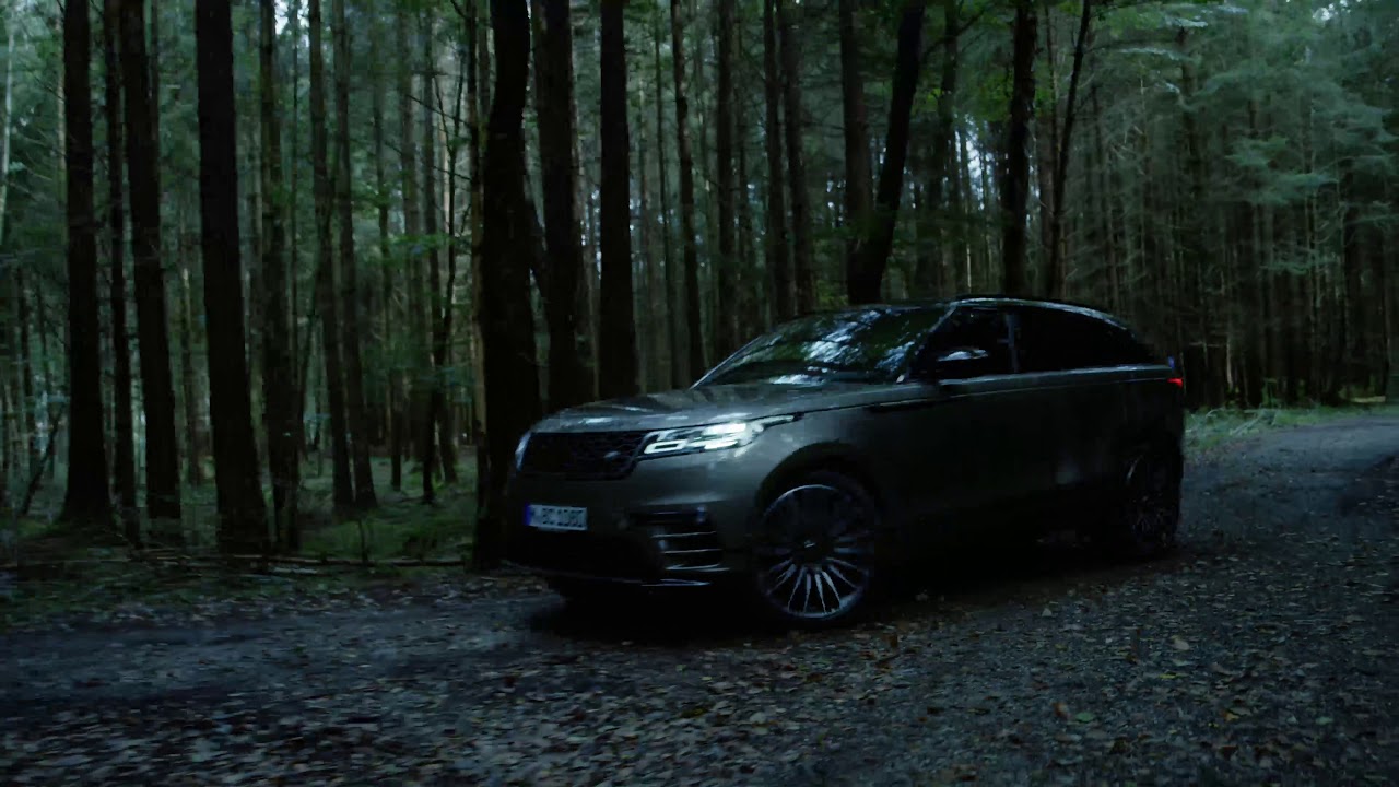 Range Rover Velar durch die Wälder Münchens - YouTube
