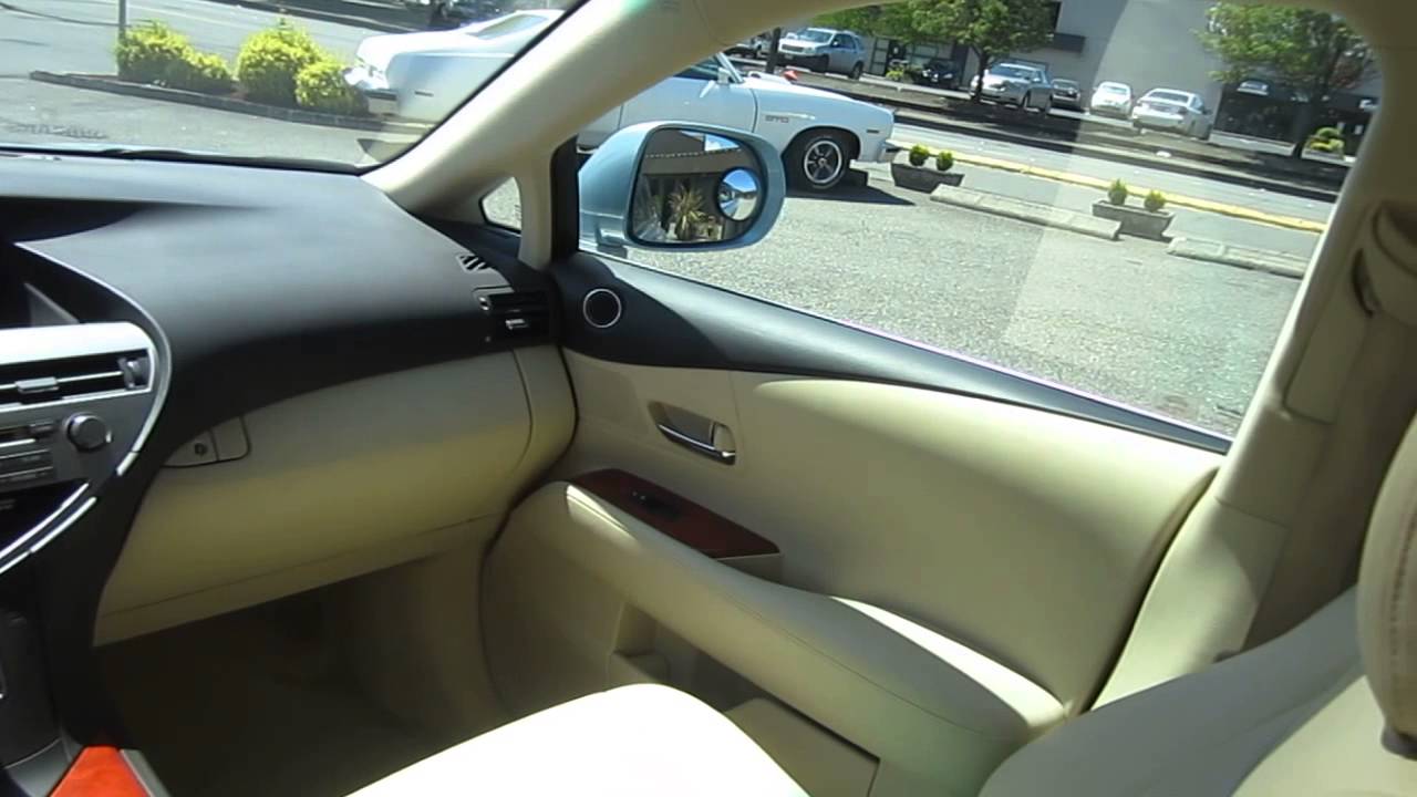 2011 Lexus RX350, Cerulean Blue Metallic - STOCK# 106078 - Interior ...