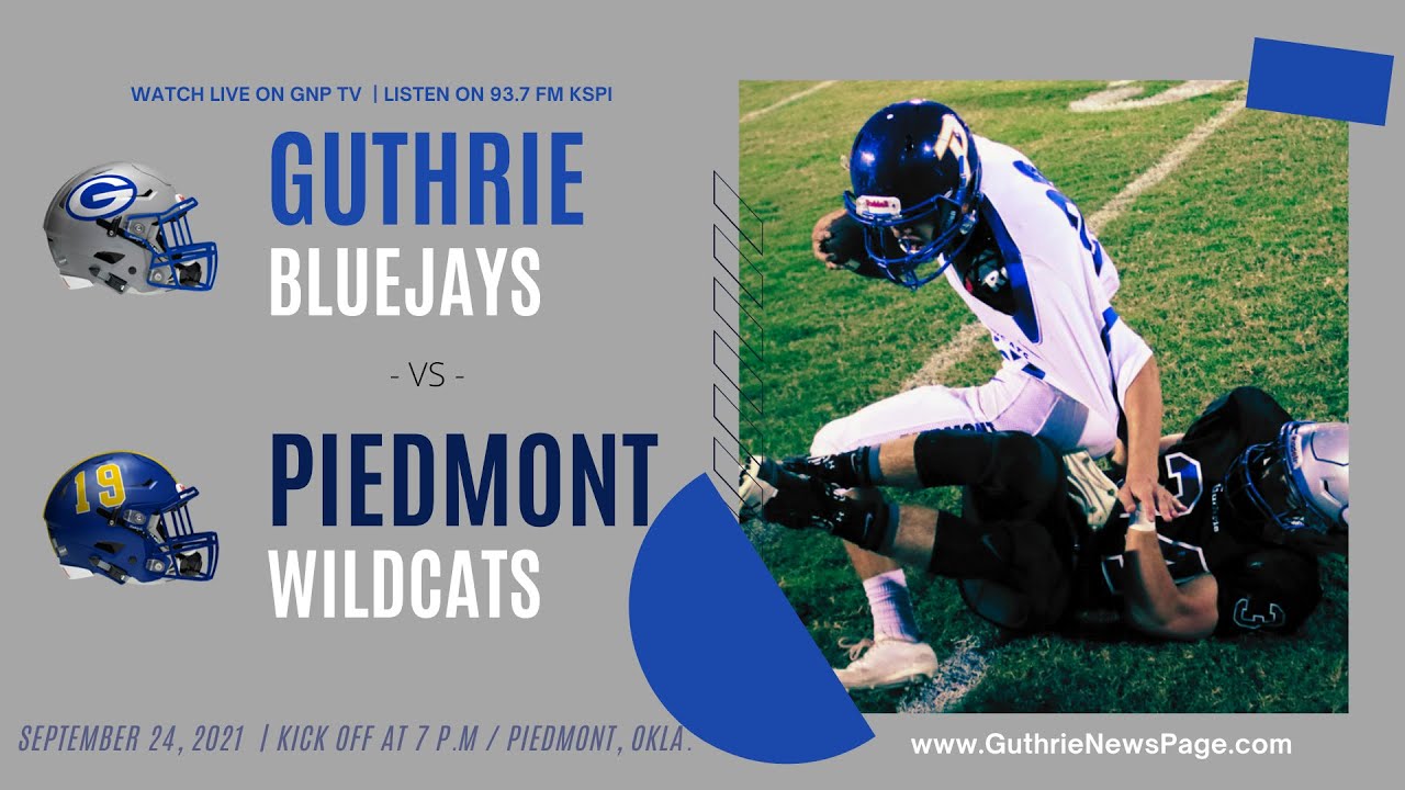 Watch: Guthrie Football at Piedmont (PART 1) - YouTube