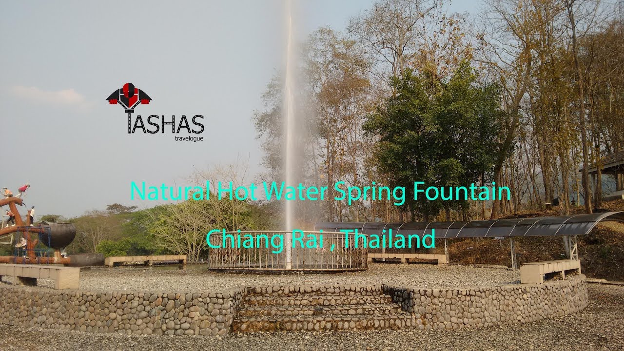Natural Hot Water Spring Fountain - Chiang Rai, Thailand - Yashas ...