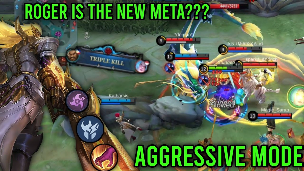 Aggressive Roger - New emblem system - New Meta - YouTube