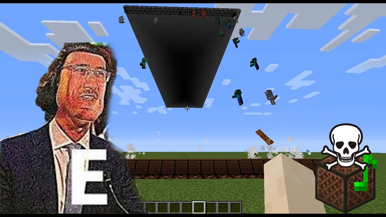 Rush E (Minecraft Noteblock Cover ) but played with different Mechanism ...