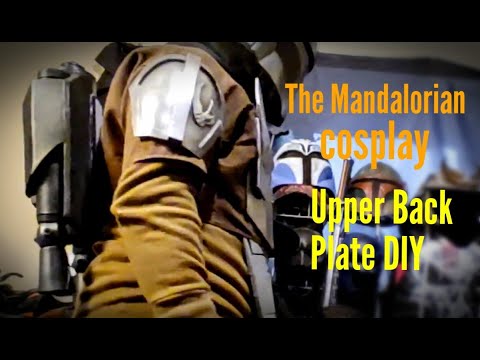 The Mandalorian cosplay DIY Upper Back plate build - YouTube
