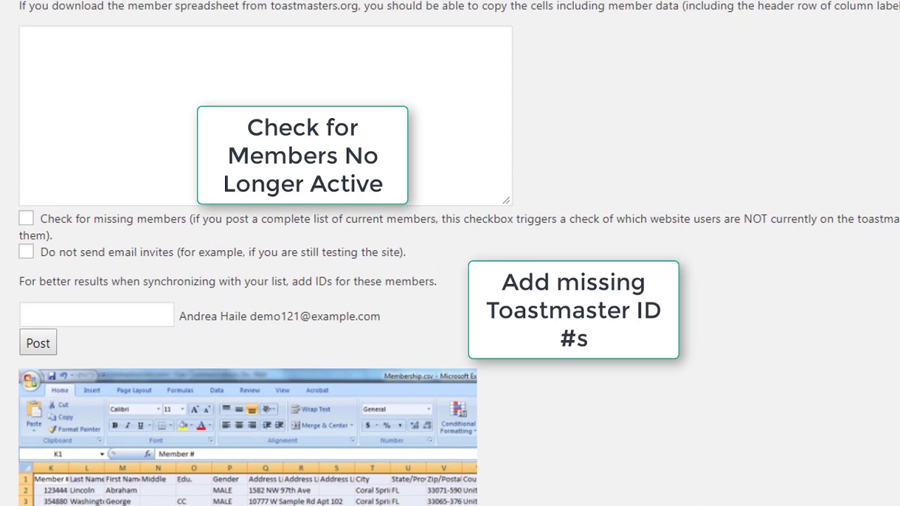 How to Add and Drop Member Accounts After Dues Renewal - WordPress for ...