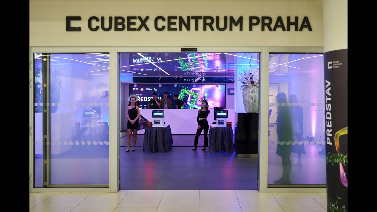 Take a look at the unique spaces of Cubex Centre Prague! - YouTube