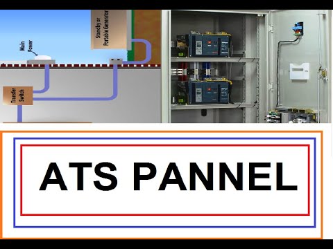 Automatic transfer switch , ATS PANEL , auto change over switch, How we ...