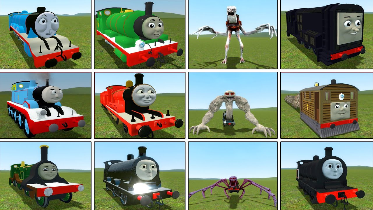 Who is the strongest in the Thomas Train family, let them fight with ...