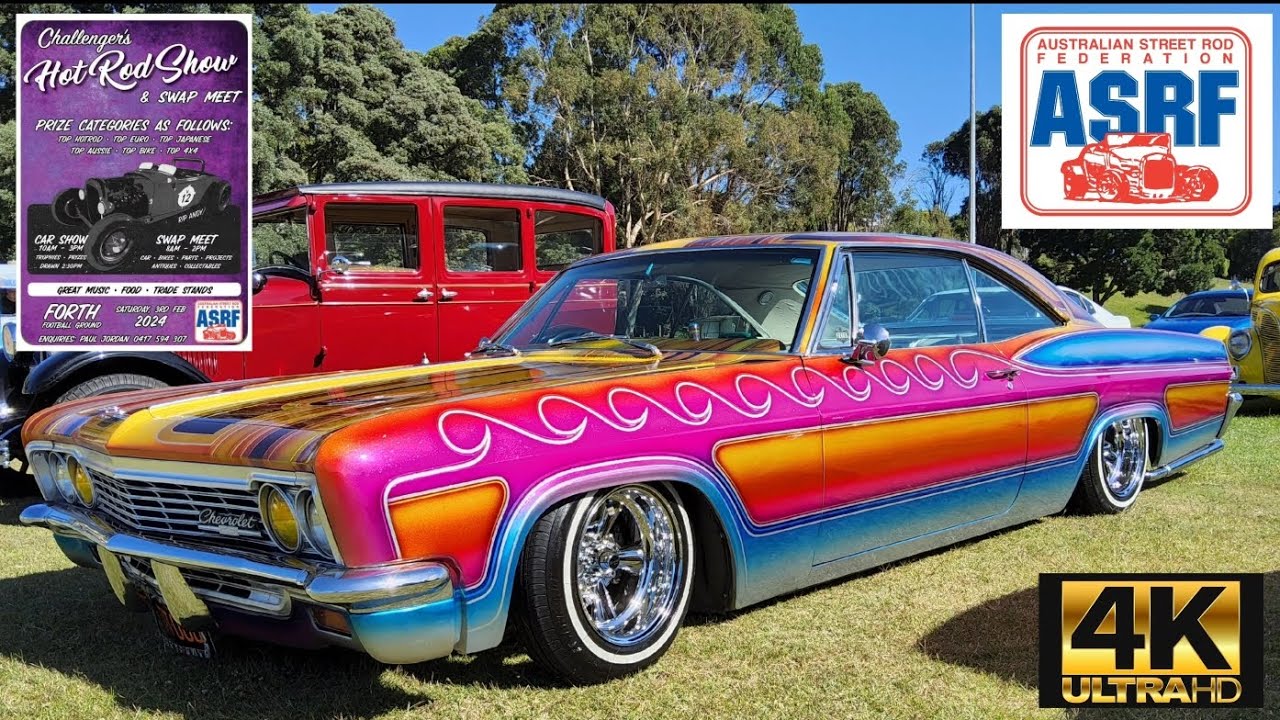 Challenger's Hot Rod Car Show & Swap Meet in 4K @Forth Tasmania 🇦🇺 ...