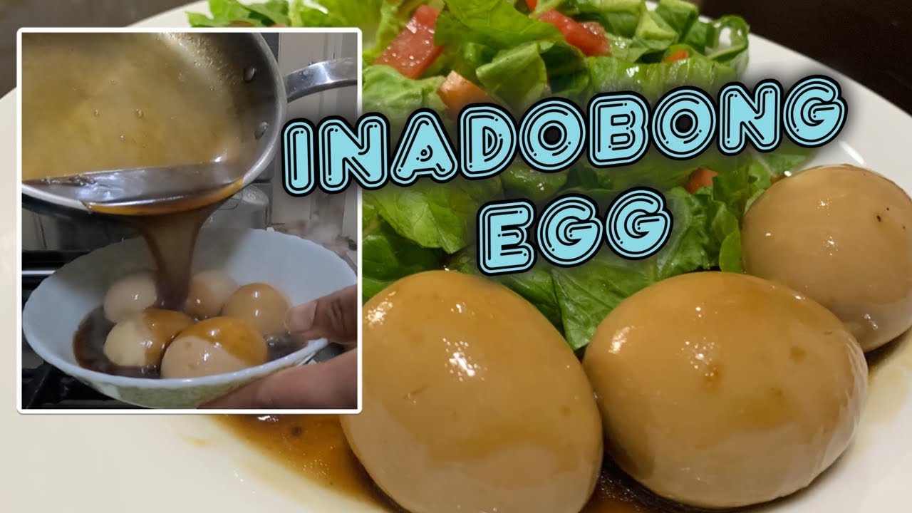 ADOBONG ITLOG, My version of Egg Adobo - YouTube