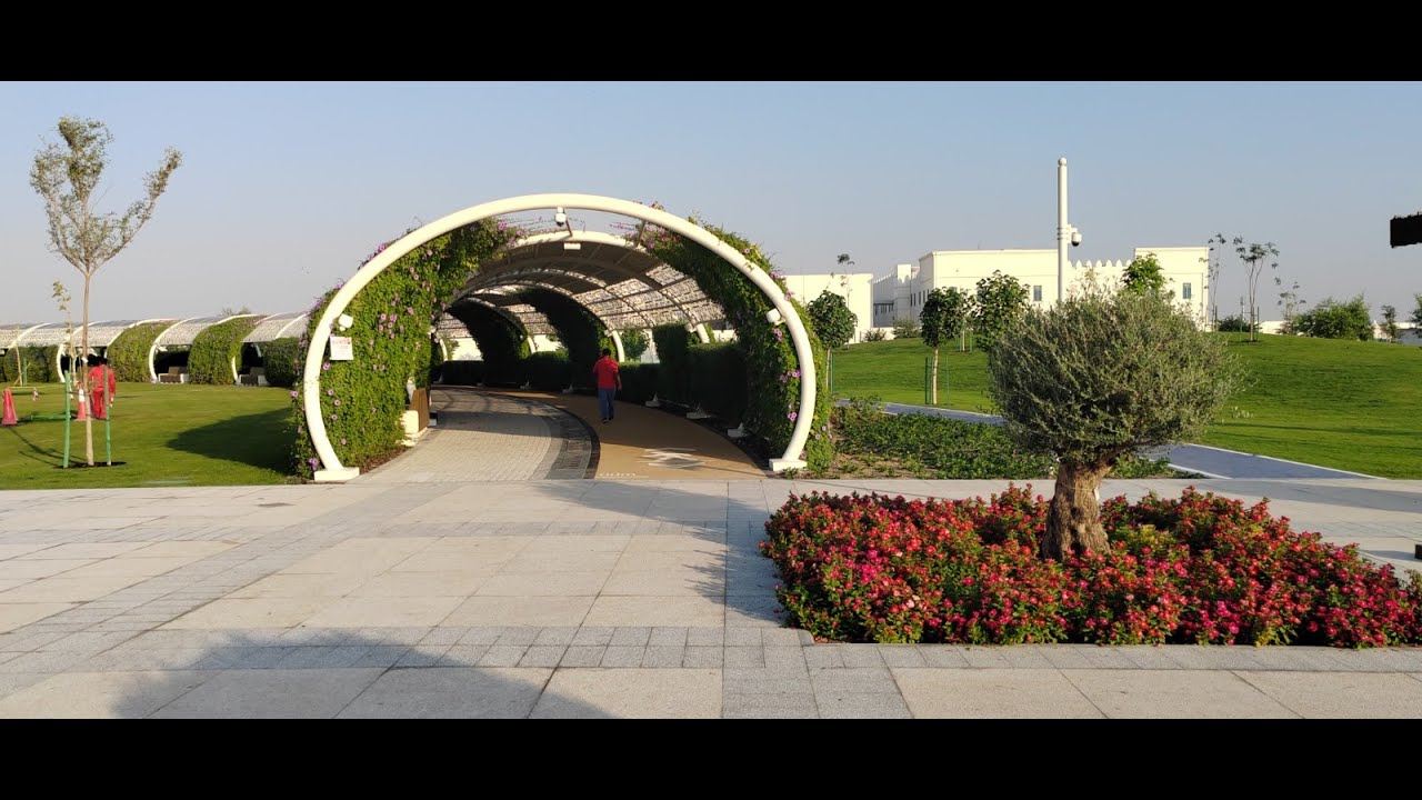 UMM AL SENEEM PARK,QATAR|GUINNESS WORLD RECORDS LONGEST AC OUTDOOR PATH ...