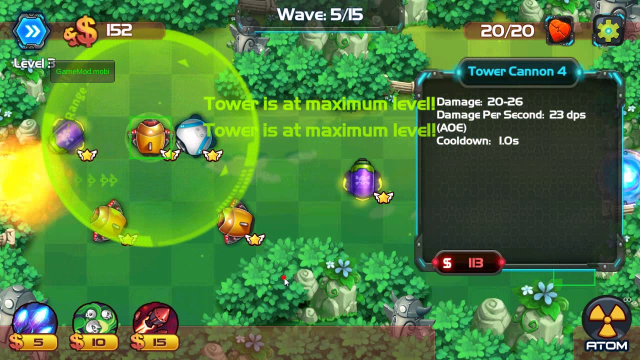 Tower Defense Battle Zone v1.1.4 | Mod Menu | - YouTube