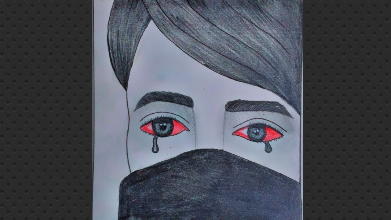 How to draw a cry boy sketch 😢...sad boy sketch pencil drawing step by ...