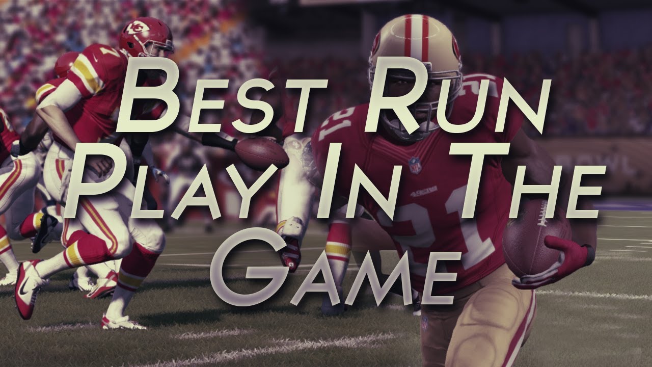 BEST RUN PLAY IN THE GAME? MADDEN 13 TIPS - JUMBO STRETCH - YouTube