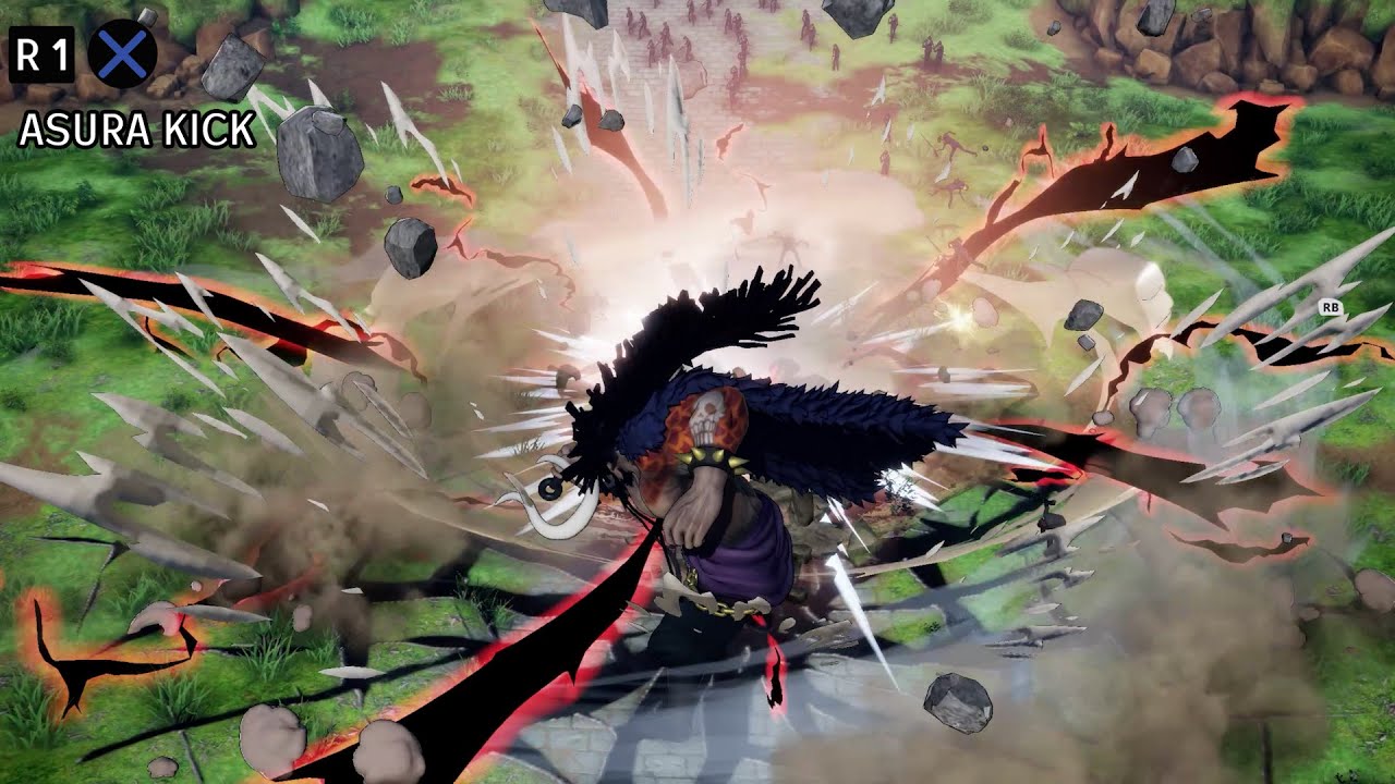 One Piece Pirate Warriors 4 - Kaido Complete Moveset - YouTube