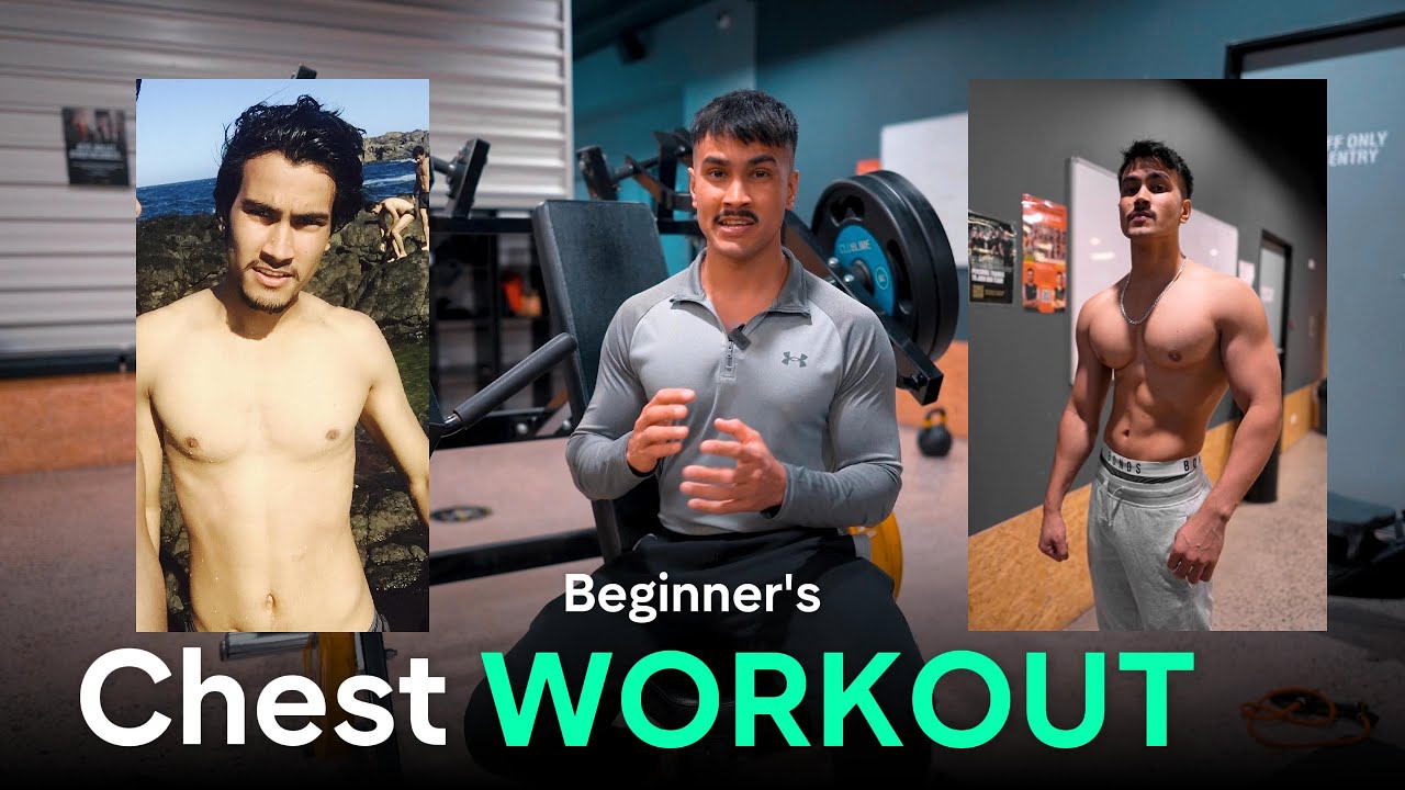 CHEST WORKOUT FOR BEGINNERS - YouTube