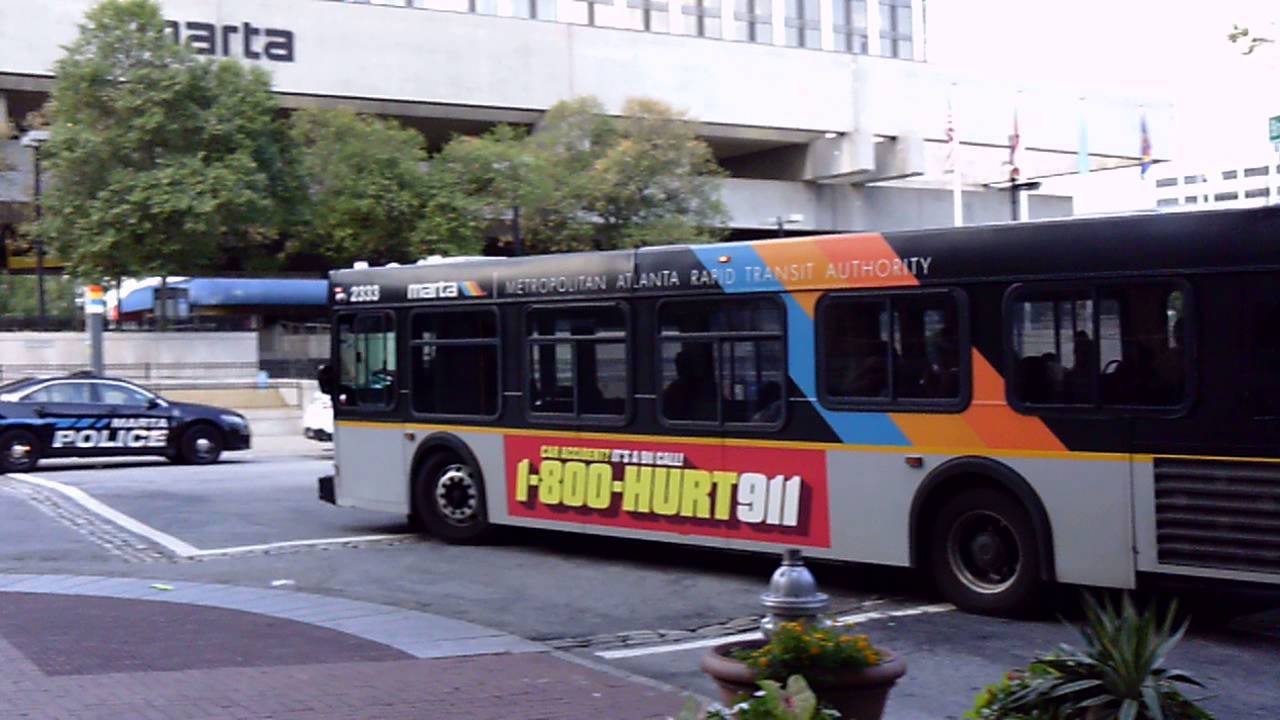 MARTA, - Metropolitan Atlanta Rapid Transit Authority, Bus - YouTube