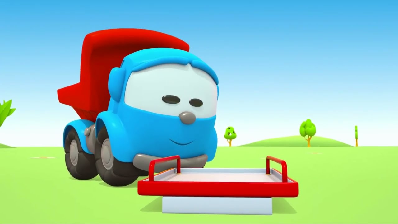 Kuormuri Leo -piirretyn täydet jaksot! Lasten autot ja rekat ...
