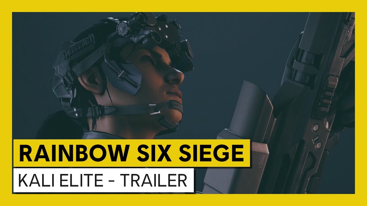 Tom Clancy’s Rainbow Six Siege - Kali Elite - Trailer - YouTube