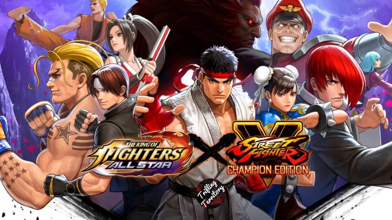KOF ALLSTAR x Street Fighter V Collab Characters and Skills - YouTube