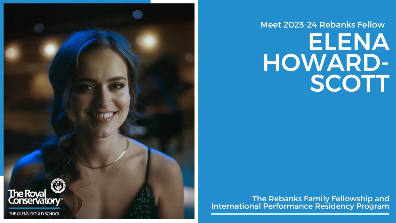 Meet 2023-24 Rebanks Fellow Elena Howard-Scott, Soprano - YouTube