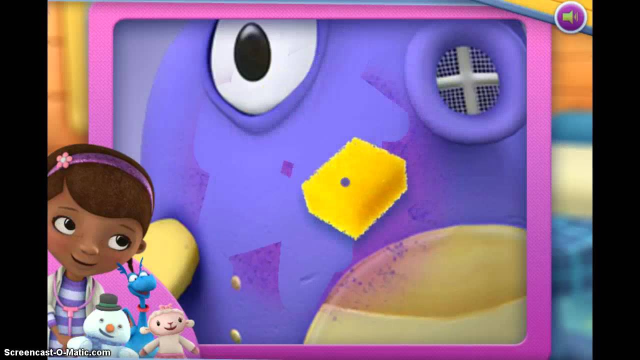 Doc McStuffins Check-up Time Game with Squeakers - YouTube