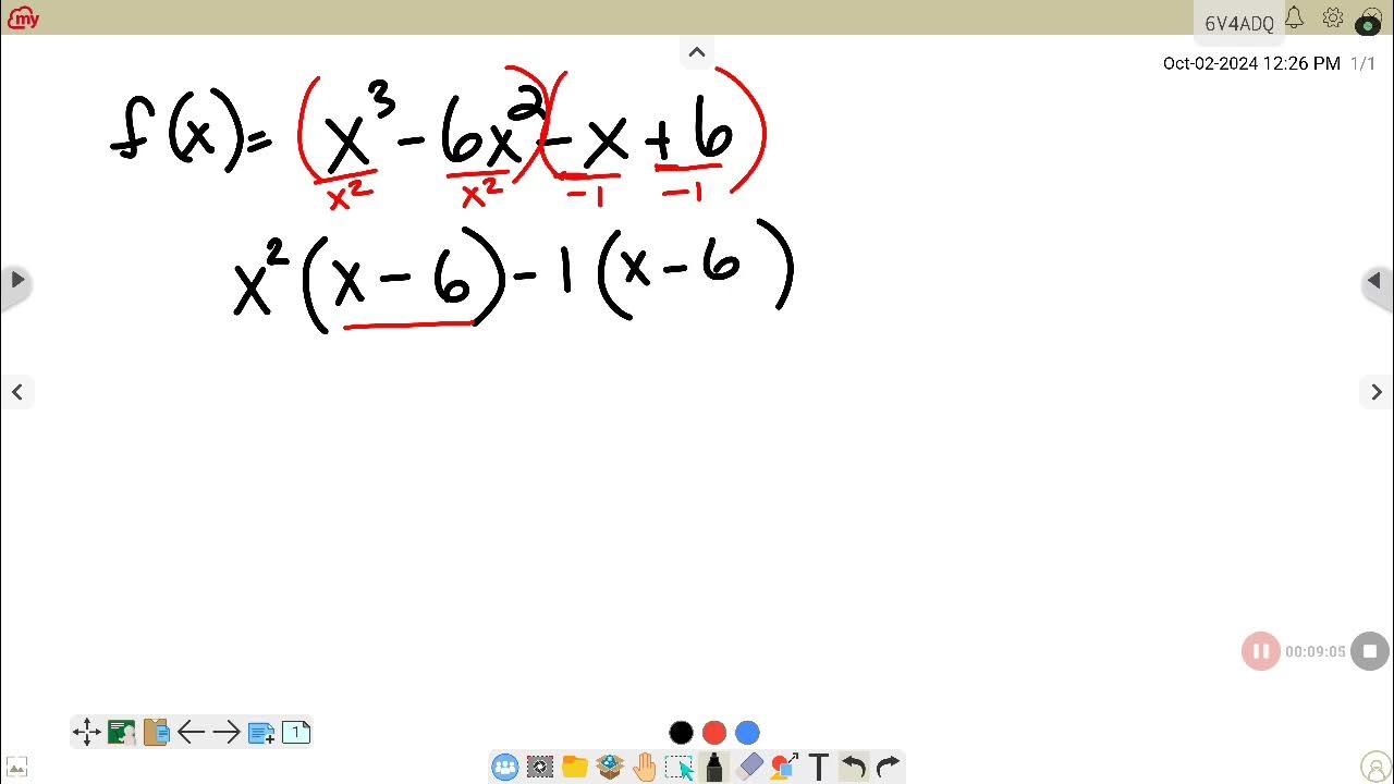 Finding Zeros of Polynomial Functions and Their Multiplicities 1 - YouTube