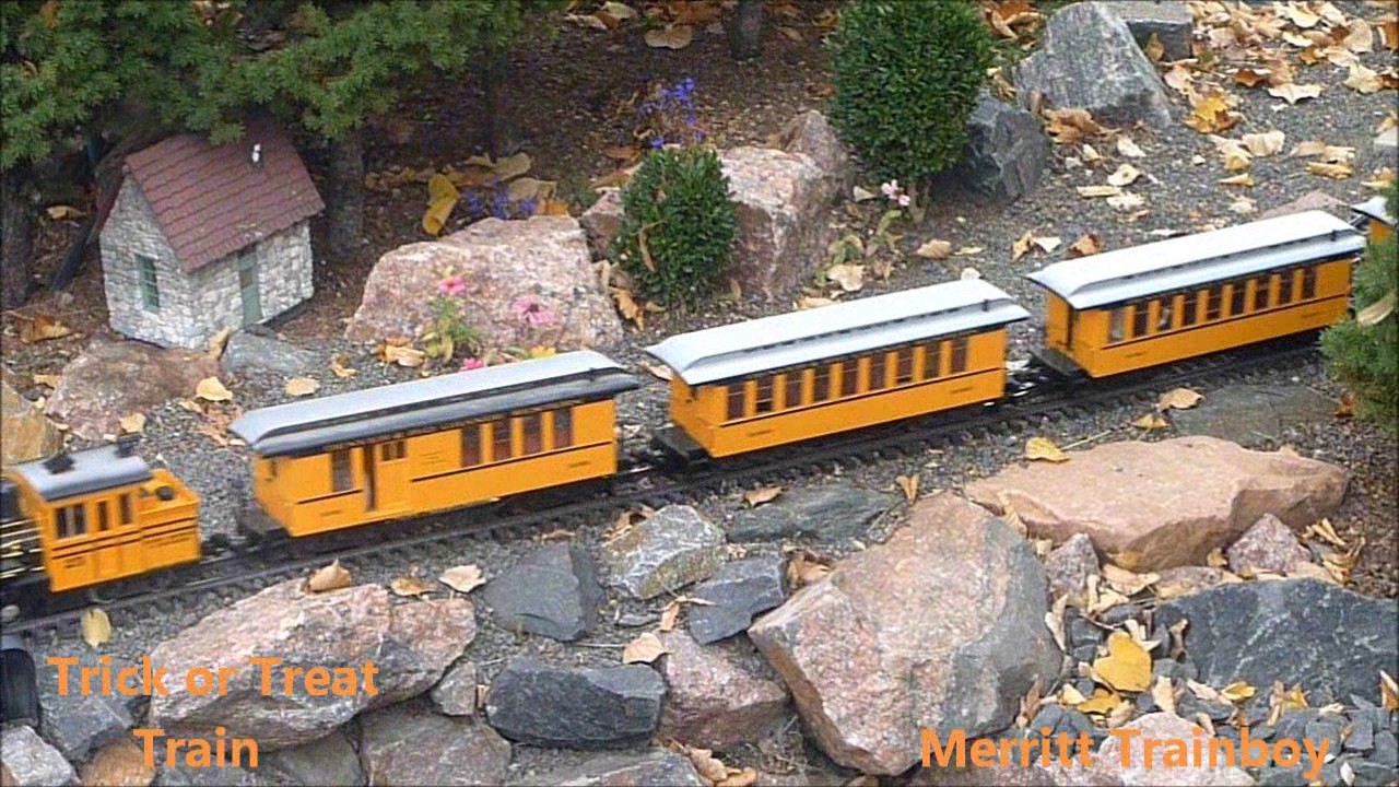 Trick or Treat Train Colorado Railroad Museum 2016 - YouTube