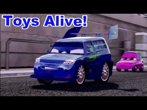 Cars 2: The video Game - DJ - Race on Terminal Sprint - YouTube