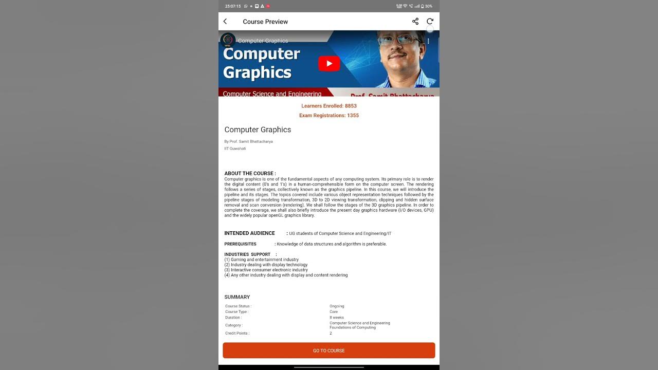 NPTEL Computer Graphics Week-6 Assignment Answers|@ReasoningWithAbhishek001 - YouTube