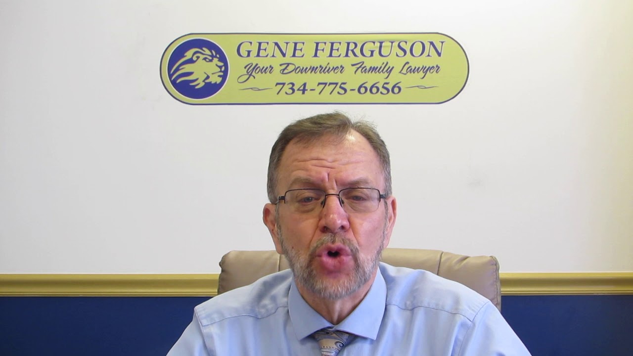 Downriver Divorce, Your Strategy, Gene Ferguson, Lawyer - YouTube