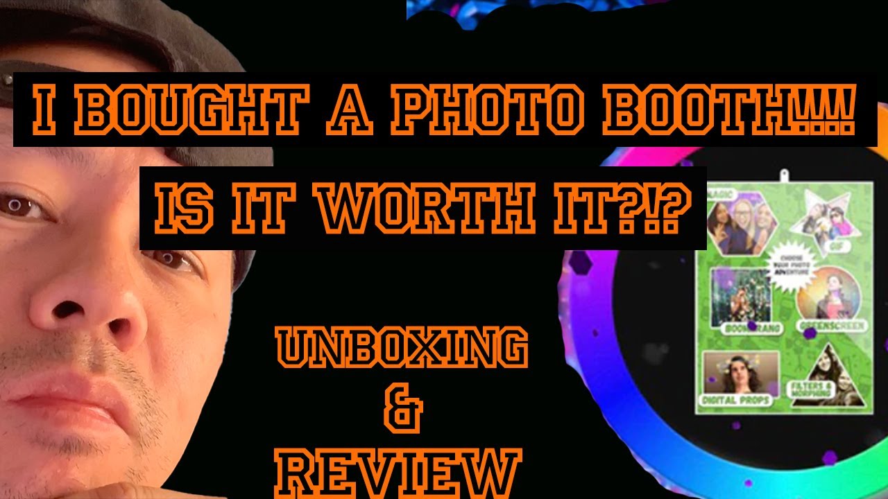 Ring Roamer - Photo Booth Unboxing and Set-Up! - YouTube