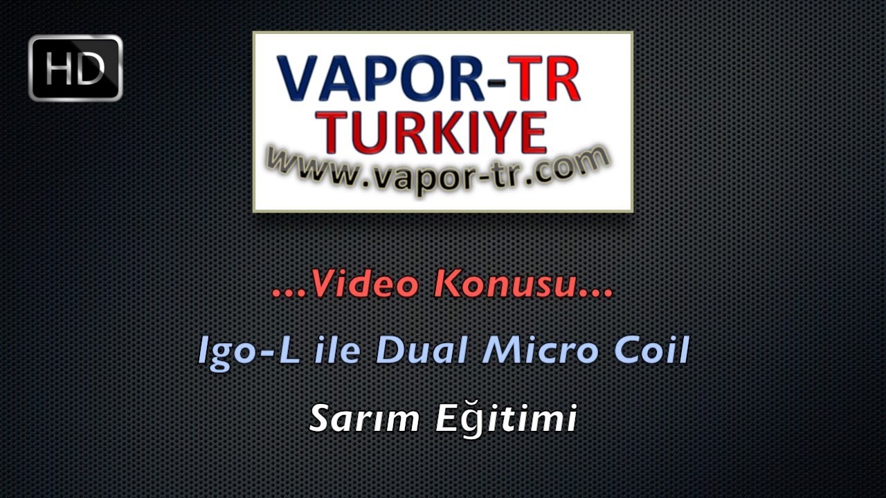 Dual Micro Coil Build on Igo-L RDA Review (HD) "Türkçe" - YouTube