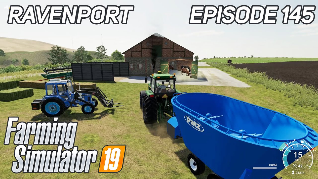 Spending +$240.000, Cow Farm, Animal Care | FS19 | Farming Simulator 19 ...