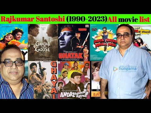 Director Rajkumar Santoshi all movie list collection and budget flophit ...