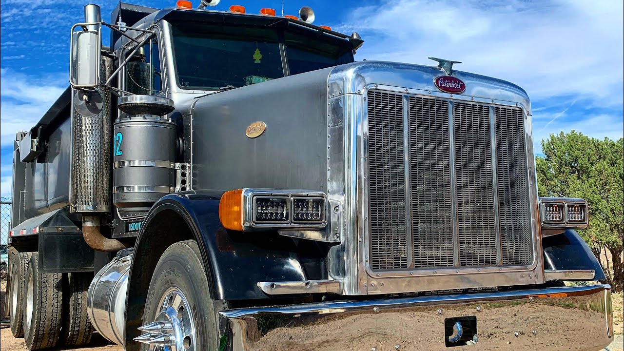 Daily Dump, Peterbilt Foot valve replacement. SUNDAY FUNDAY - YouTube