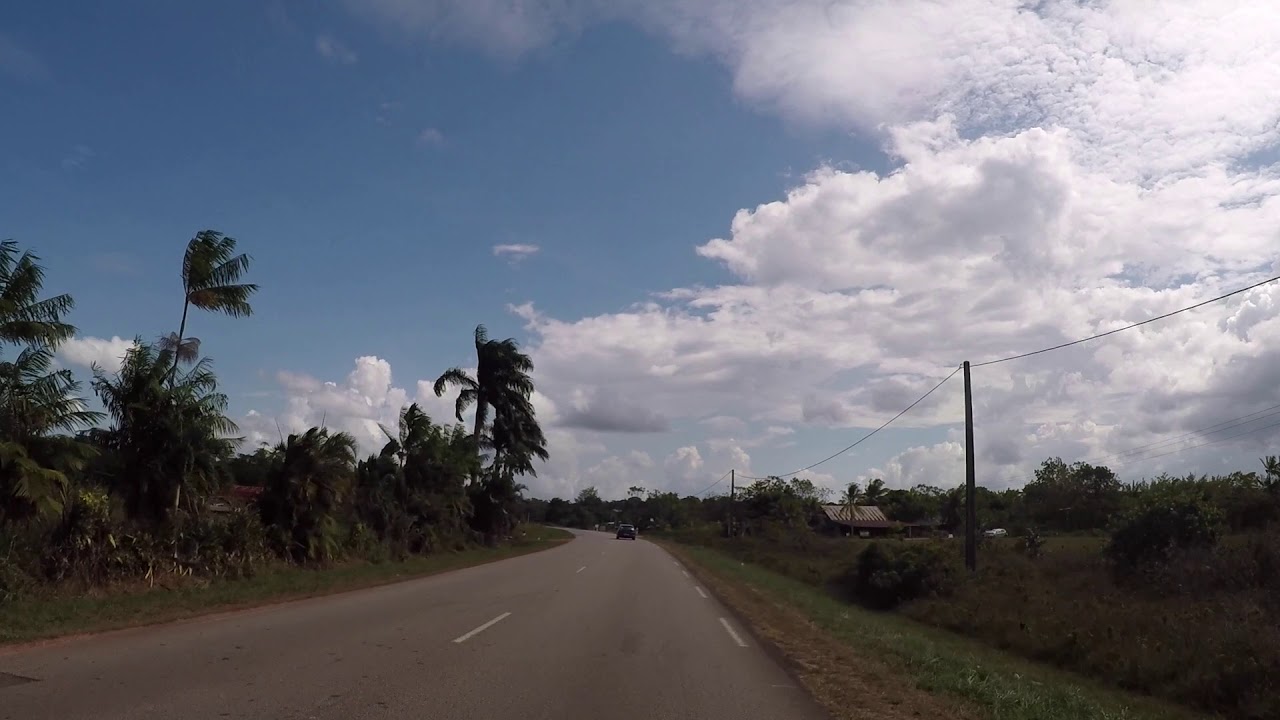 French Guiana Road Cayenne Roura / France Guyane française Route ...