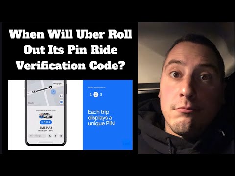 When Will Uber Roll Out Its PIN Ride Verification Code To All? - YouTube